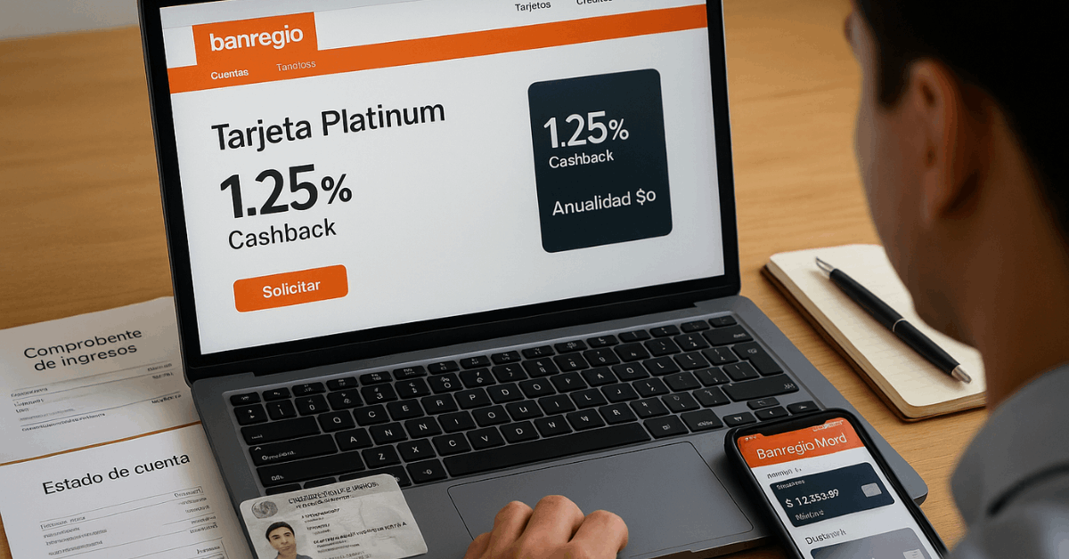Tarjeta BanRegio Platinum - Cómo solicitarla en línea - Expable