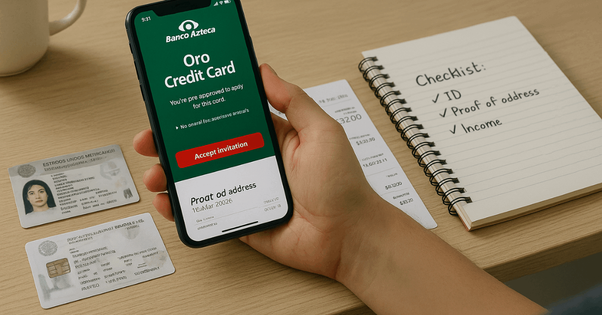 Banco Azteca - How to Apply Oro Credit Card - Expable
